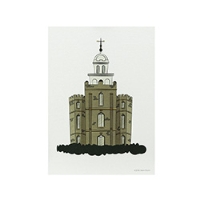 Logan Utah Temple - Sketch in Temple | LDSBookstore.com (#CH-SKETCH-LOGAN)